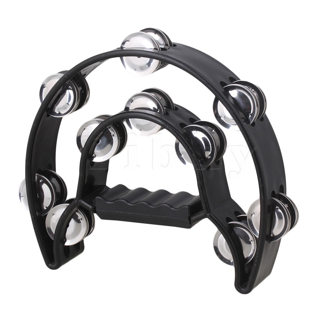 PANDERO MEDIA LUNA DOBLE NEGRO ALICE ATB002/BK – Compra instrumentos ...